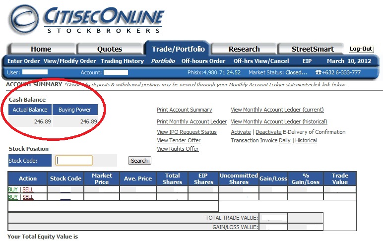 How to Access your Citisec Account | Bo Sanchez Life, Works and Wisdom