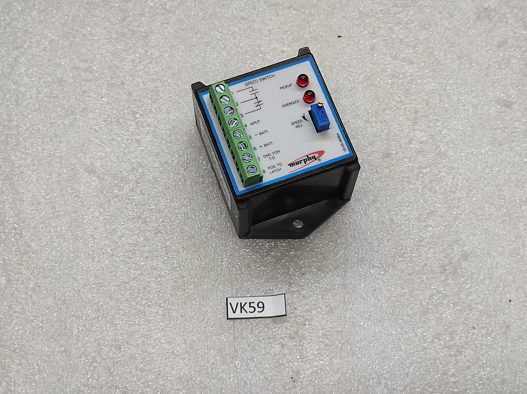 MURPHY SS300-12 ELECTRONIC SPEED SWITCH 20-05-0606A