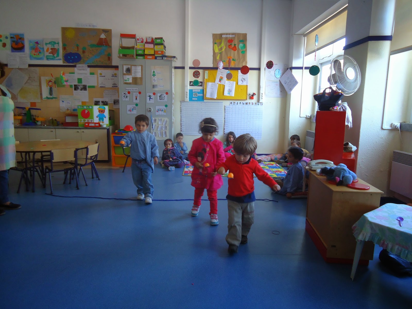 Escola Básica de Albernoa: Jogo da colher.