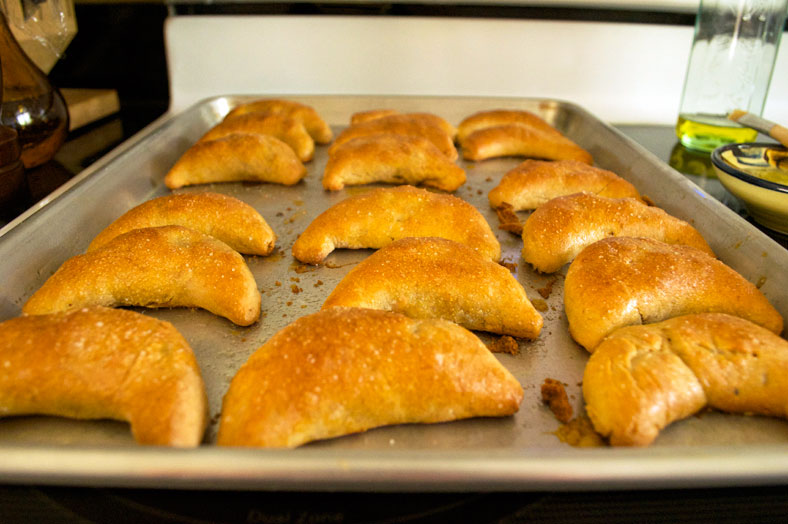 PIRAGI: LATVIAN BACON PIE | COOKING RABBIT