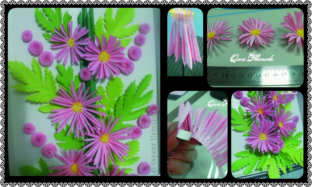 How to make pink flowers - crazzy craft