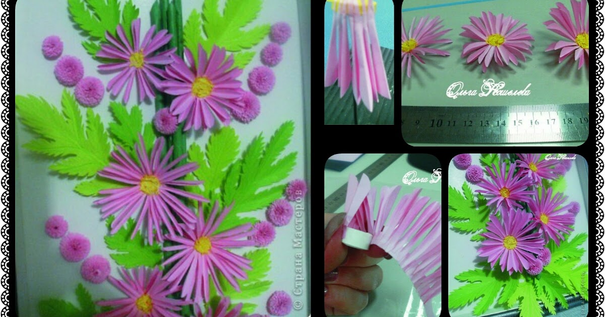 How to make pink flowers - crazzy craft
