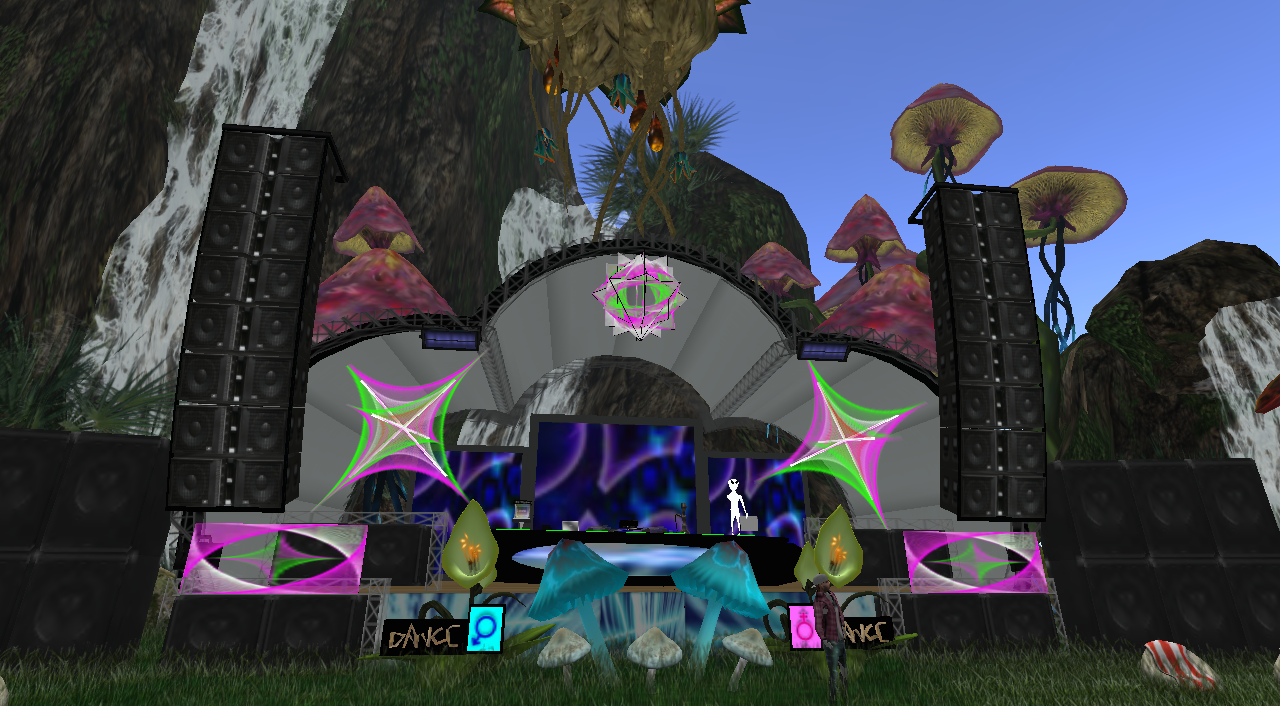 FESTA RAVE NO SECOND LIFE ~ LINDEN MANIA
