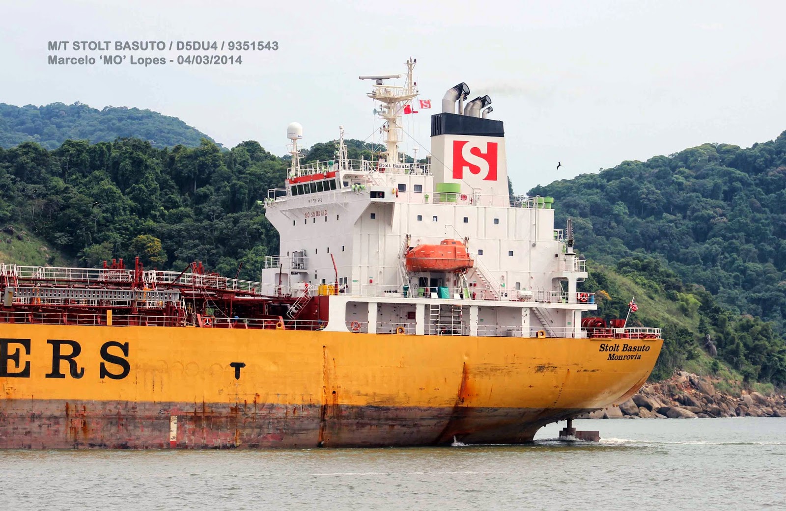 Santos Shiplovers: M/T Stolt Basuto / D5DU4 - Embarque de Ethanol na ...