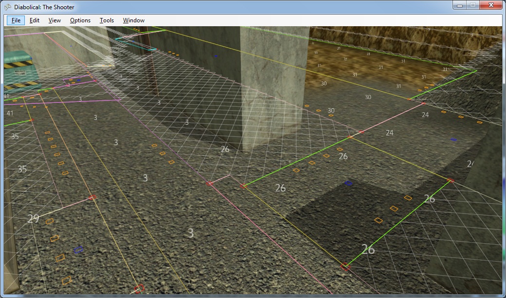 Diabolical The Shooter Navigation Mesh Pathfinding