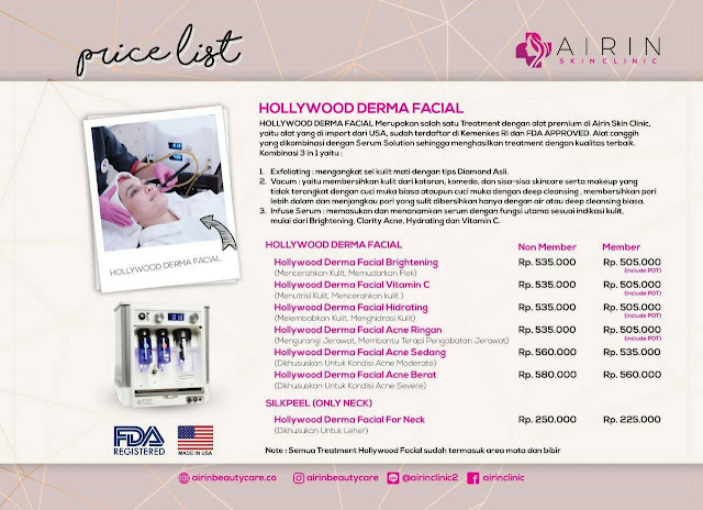 Harga treatment dan katalog di berbagai klinik kecantikan [ Facial ...
