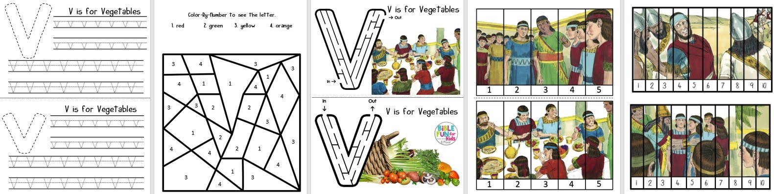 Daniel Requests Vegetables | Bible Fun For Kids