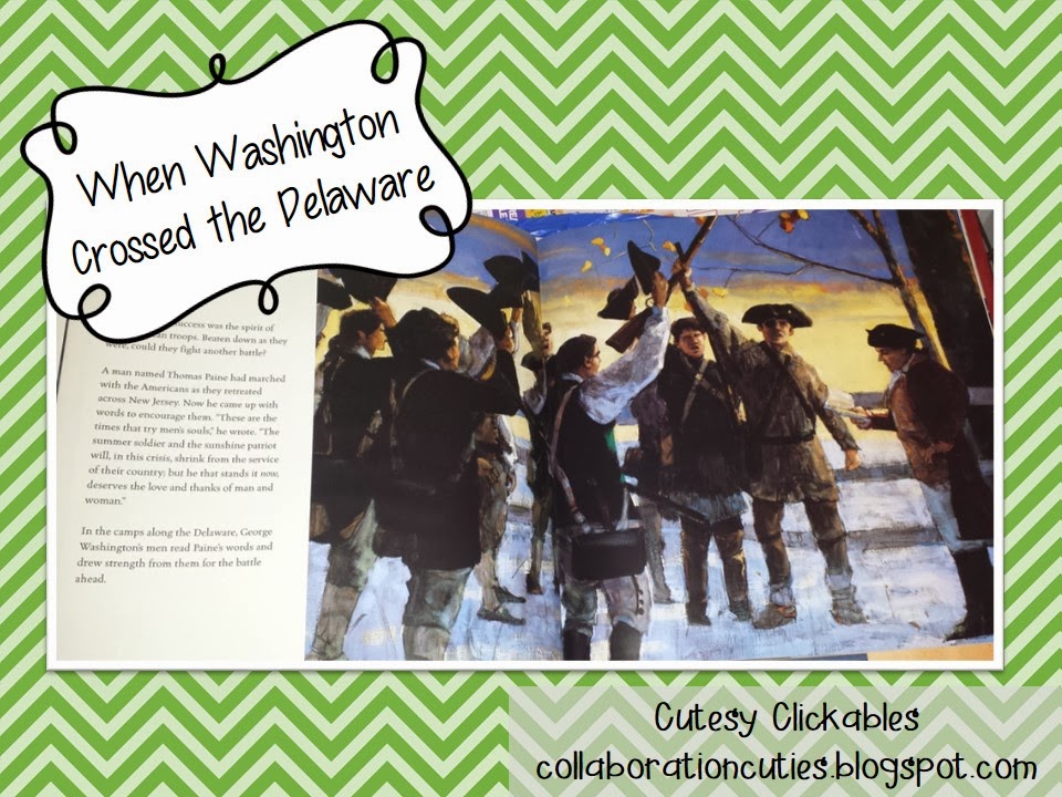 Collaboration Cuties: When Washington Crossed the Delaware {A Must Read ...