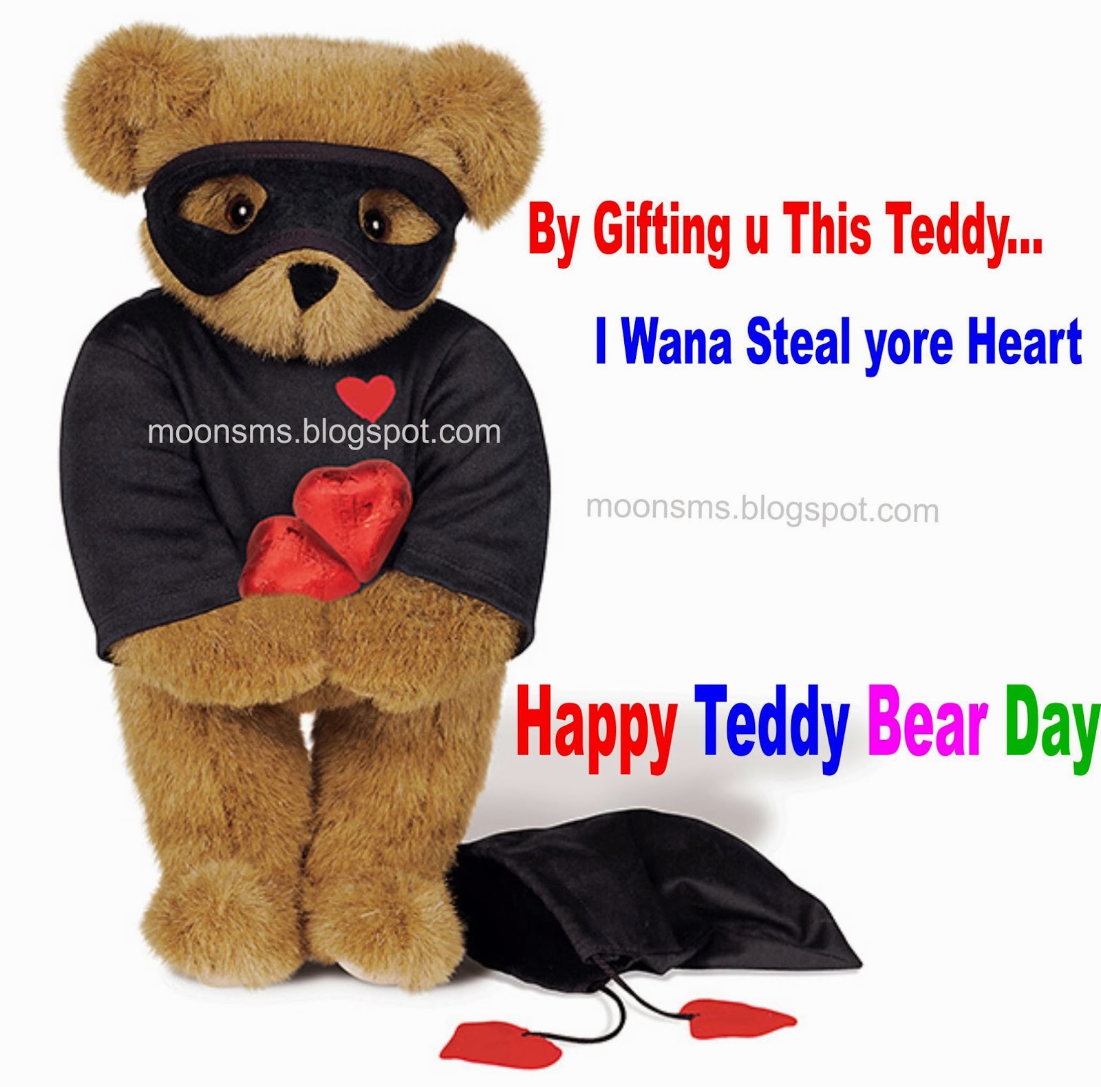 New latest Teddy Day sms in English Hindi, Happy Teddy Bear Day text ...