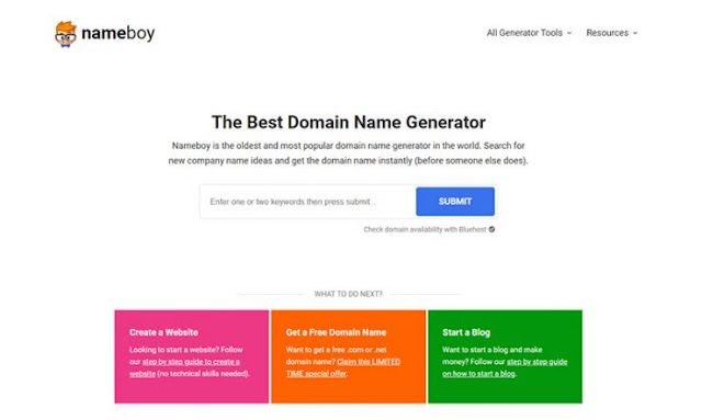 Blog Name Generators: How To Choose A Domain Name For A Website ...