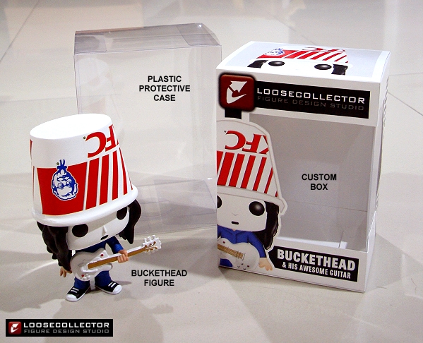 Loosecollector Custom Figures Archive: Buckethead (Funko POP style)
