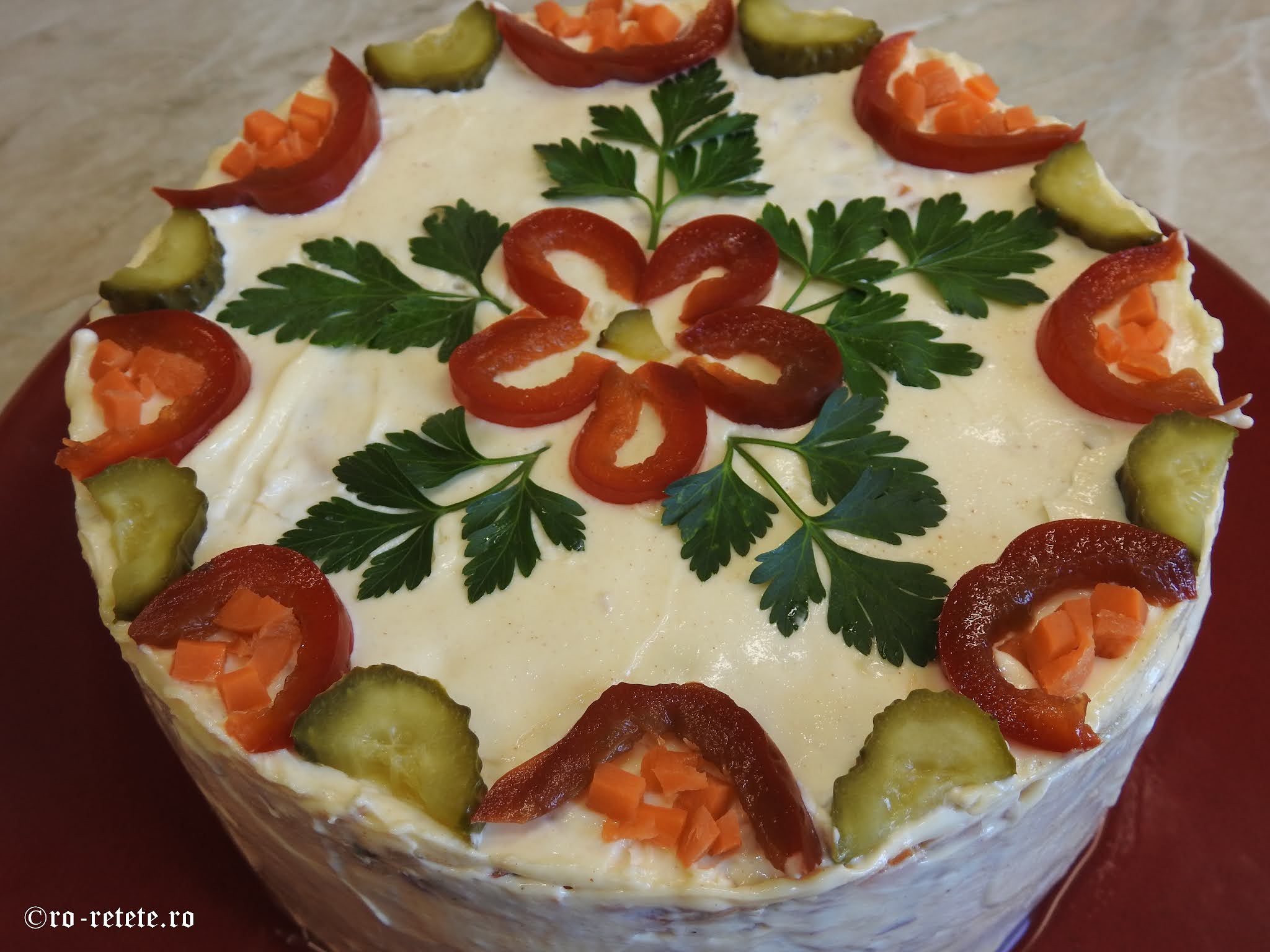 Salata de boeuf reteta de casa romaneasca | RO-Retete.ro