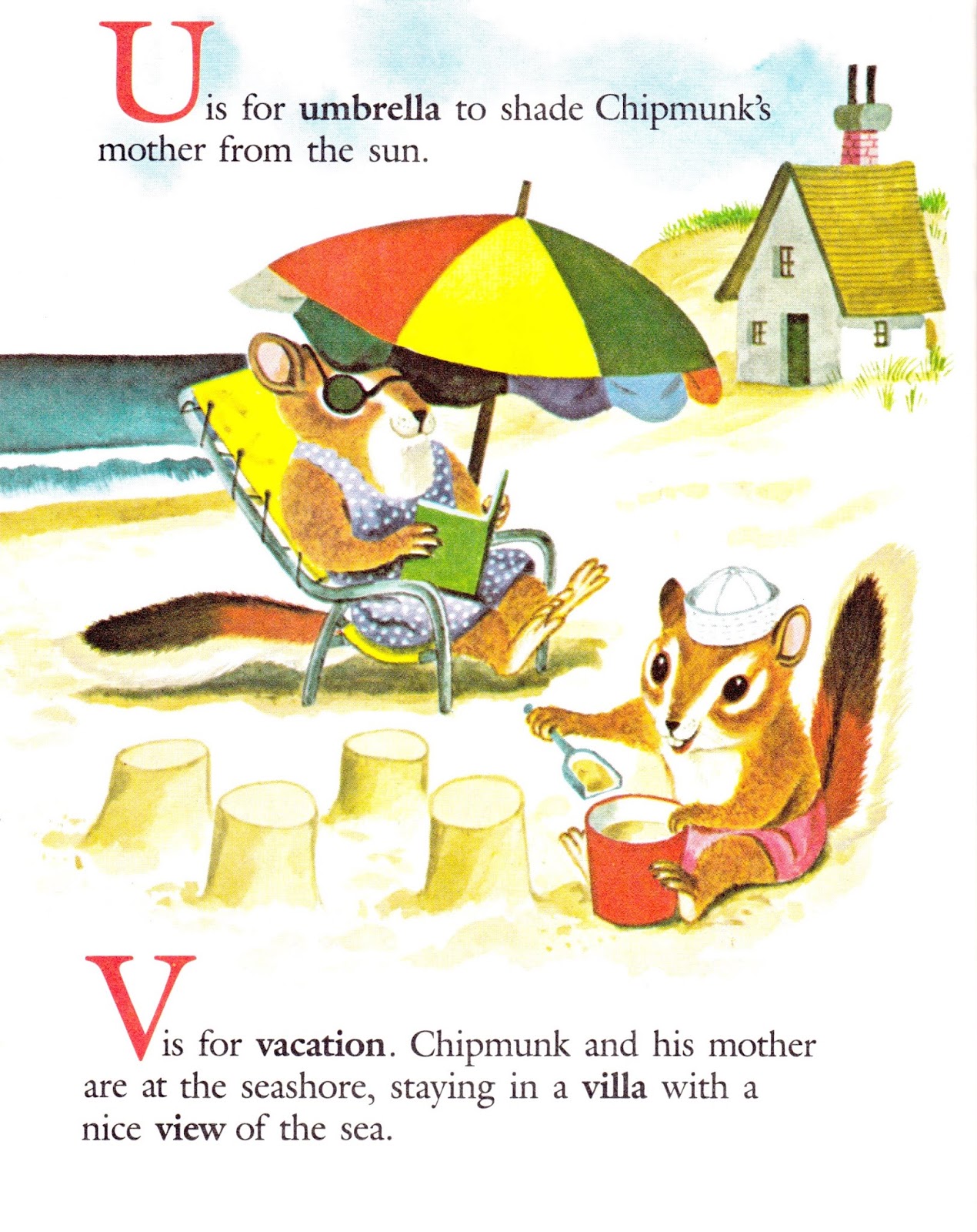 My Retro Reads: "Richard Scarry's Chipmunk's ABC" by Roberta Miller ...
