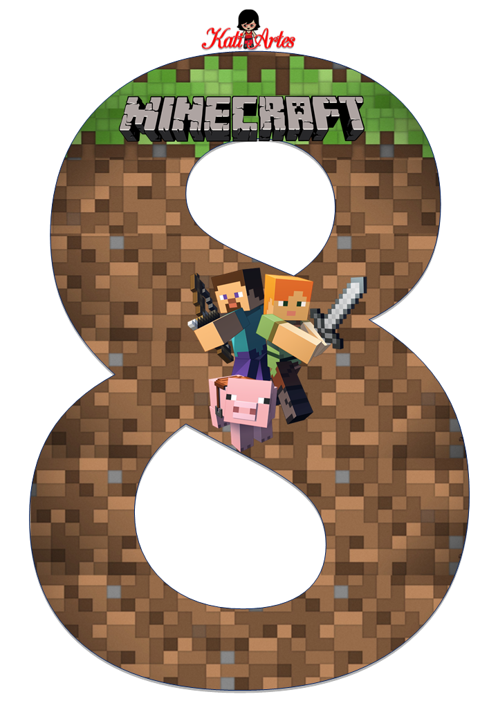 Abecedario de Minecraft. Minecraft Alphabet. - Oh my Alfabetos!