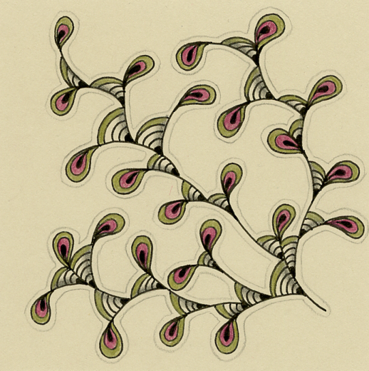 Time for Tangling: Today's Tangles - Dinoflor, Eiffel, Pezember ...