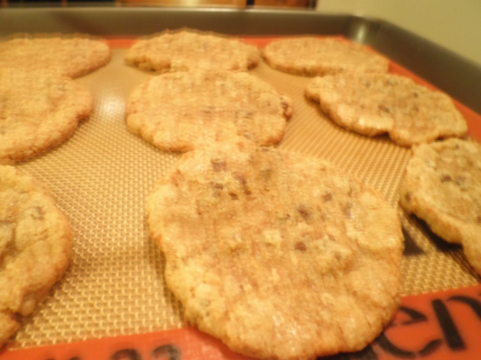 Secrets from the Cookie Princess: Low Fat Chocolate Chip Cookies