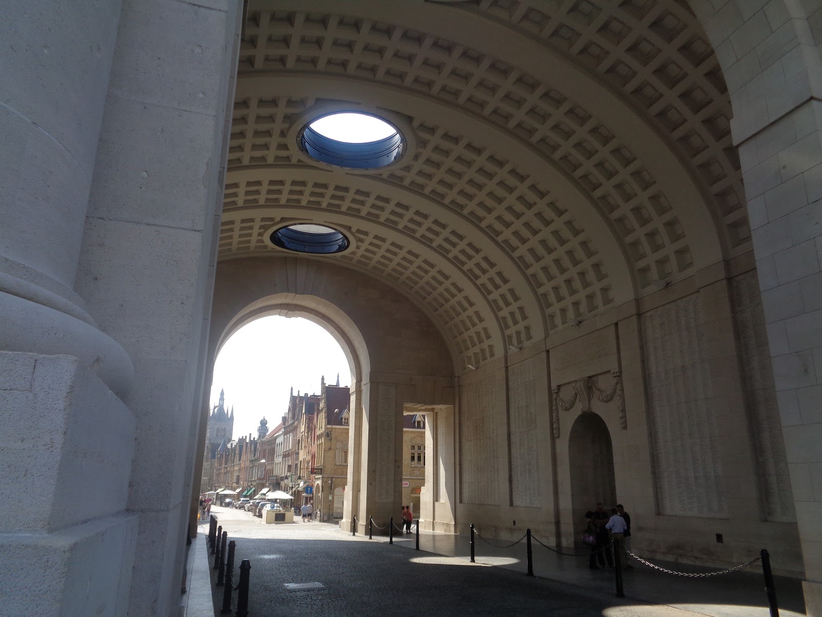Menin Gate in Ypres Belgium We will remember them