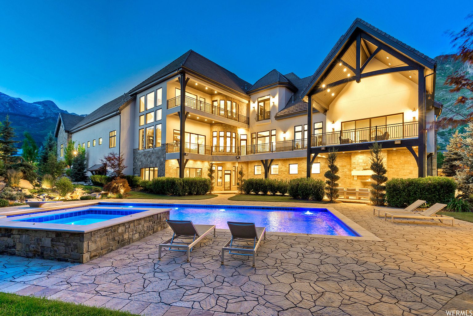 22,000 Square Foot Stucco and Stone Mega Mansion In Alpine, UT | THE ...