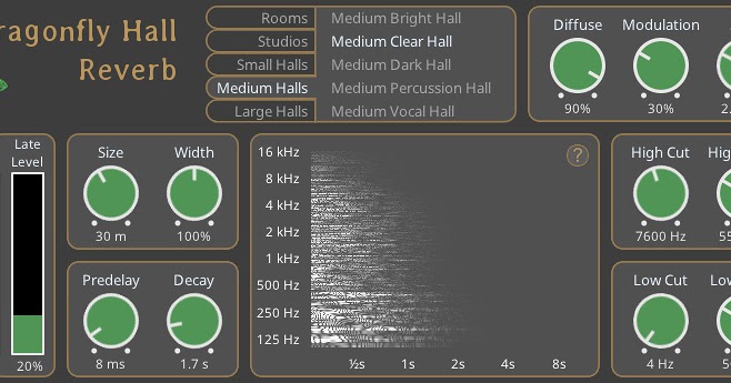 Dragonfly , o melhor reverb para Windows , Mac e Linux