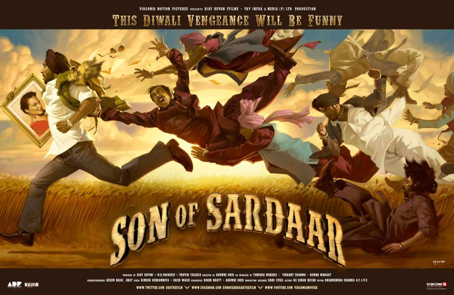 Best Wallpapers Zone: Son Of Sardar Movie Wallpaper