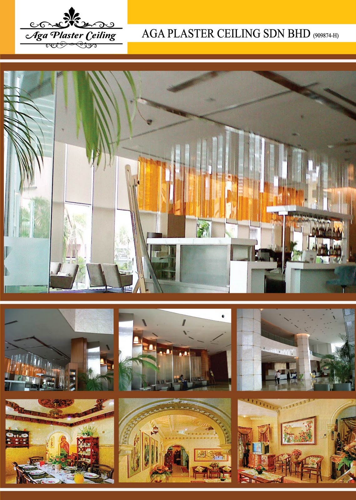 Aga Renovation and Build: Gambar-gambar hasil kerja plaster siling