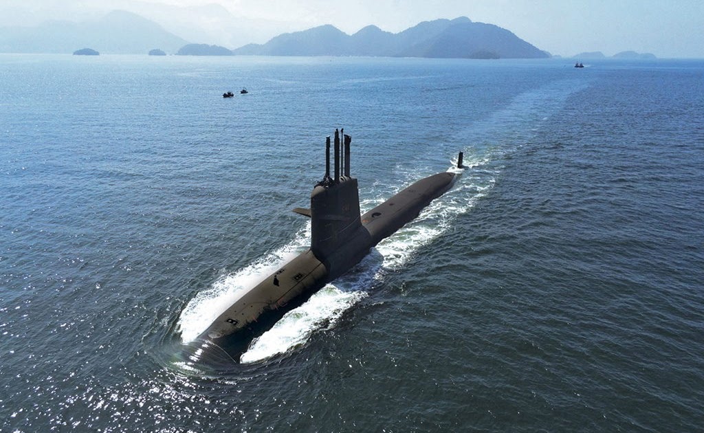 Submarino Riachuelo S40 realiza pruebas de propulsión | www.elSnorkel.com