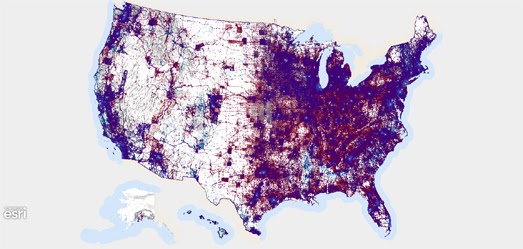 Maps Mania: The Dot Map of the 2020 US Election