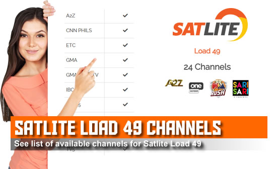 Satlite Load 49 List of Channels