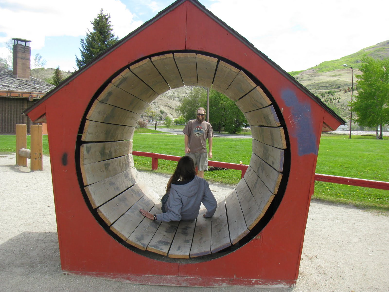 Human Hamster Wheel