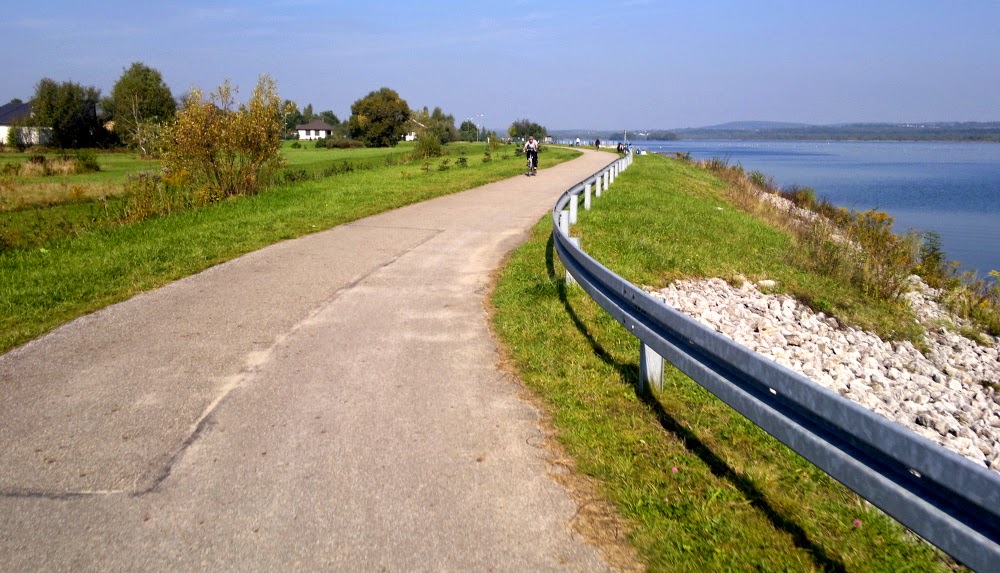 Blog na rolkach: Dąbrowa Górnicza: Pogoria IV - Zbiornik Kuźnica Warężyńska