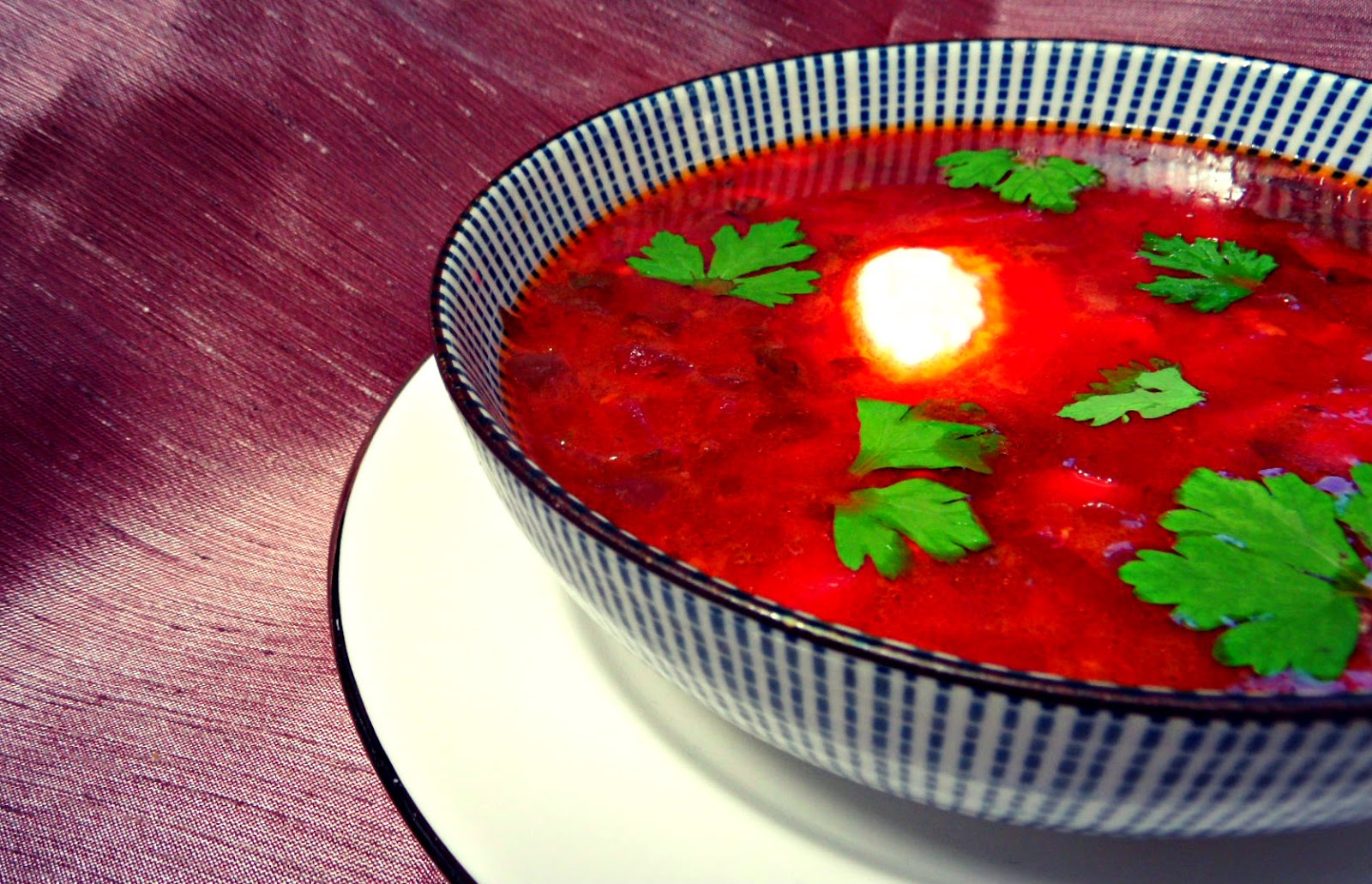 Chez Maximka: Mama's borscht