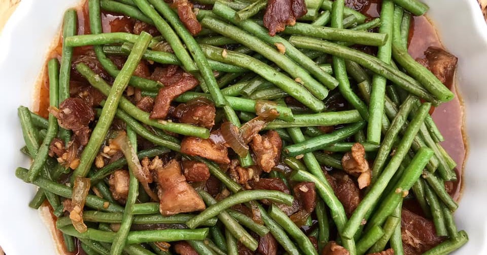 Adobong Sitaw with Pork