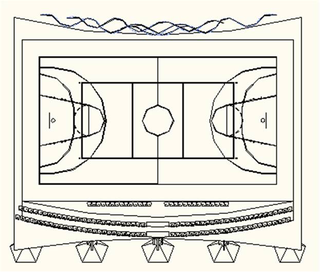 M&G Diseños y Proyectos, C.A.: Cancha de Usos Múltiples