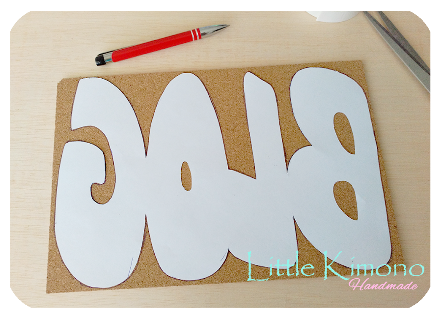 Letras de corcho | Manualidades