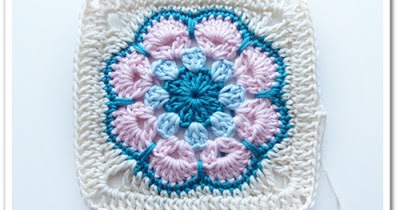 African flower square ~ Crochet And Patterns