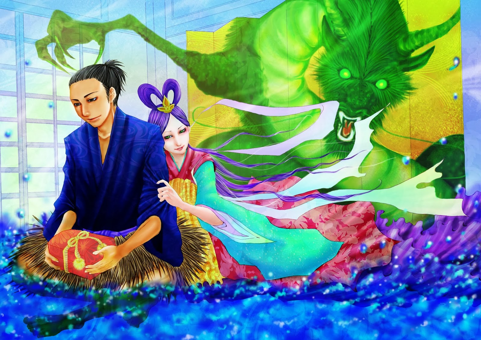 MUNDO JAPON: La historia de Urashima Tarō