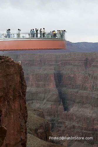 The Glass Bridge Over 4,000 Feet Height (Grand Canyon Skywalk) - My ...