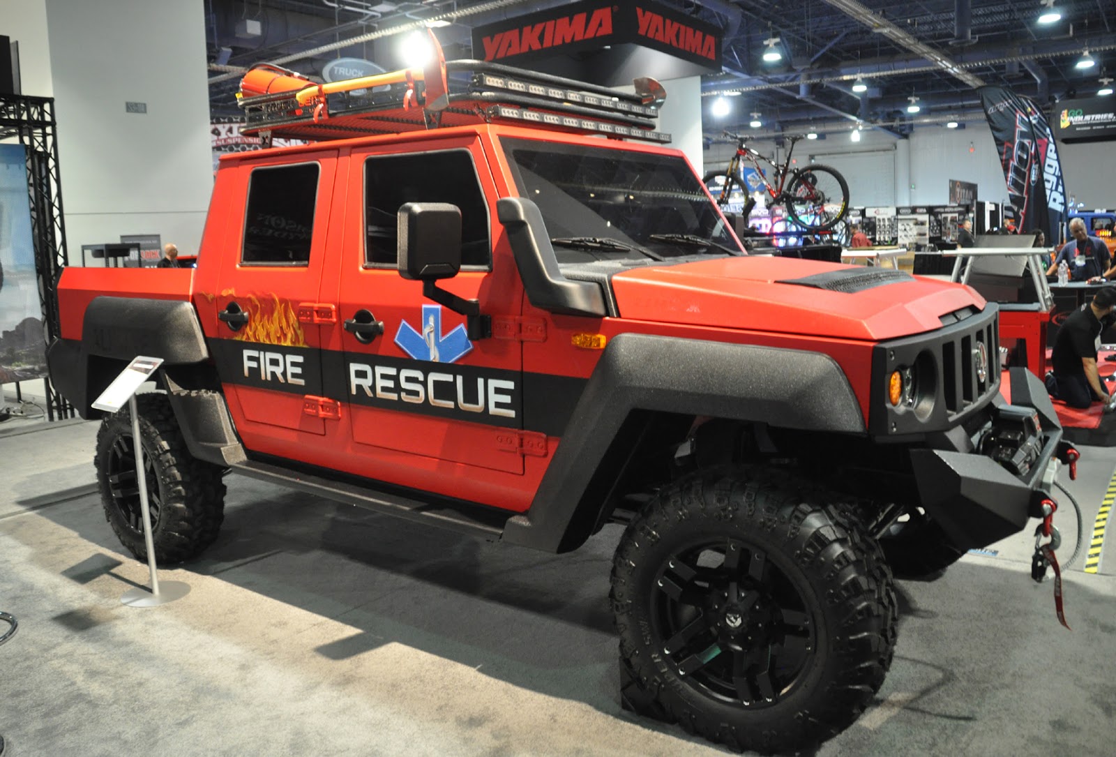 Just A Car Guy: this search and rescue vehicle is covered with Line-X ...