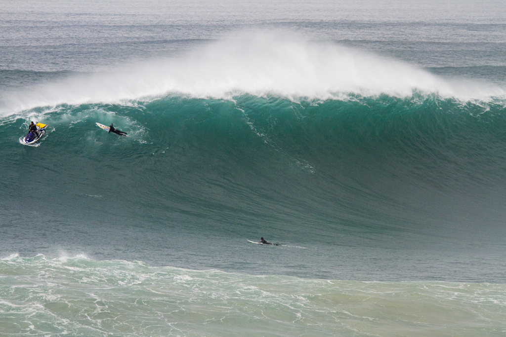 ERIC REBIERE: Nazare paddle mission