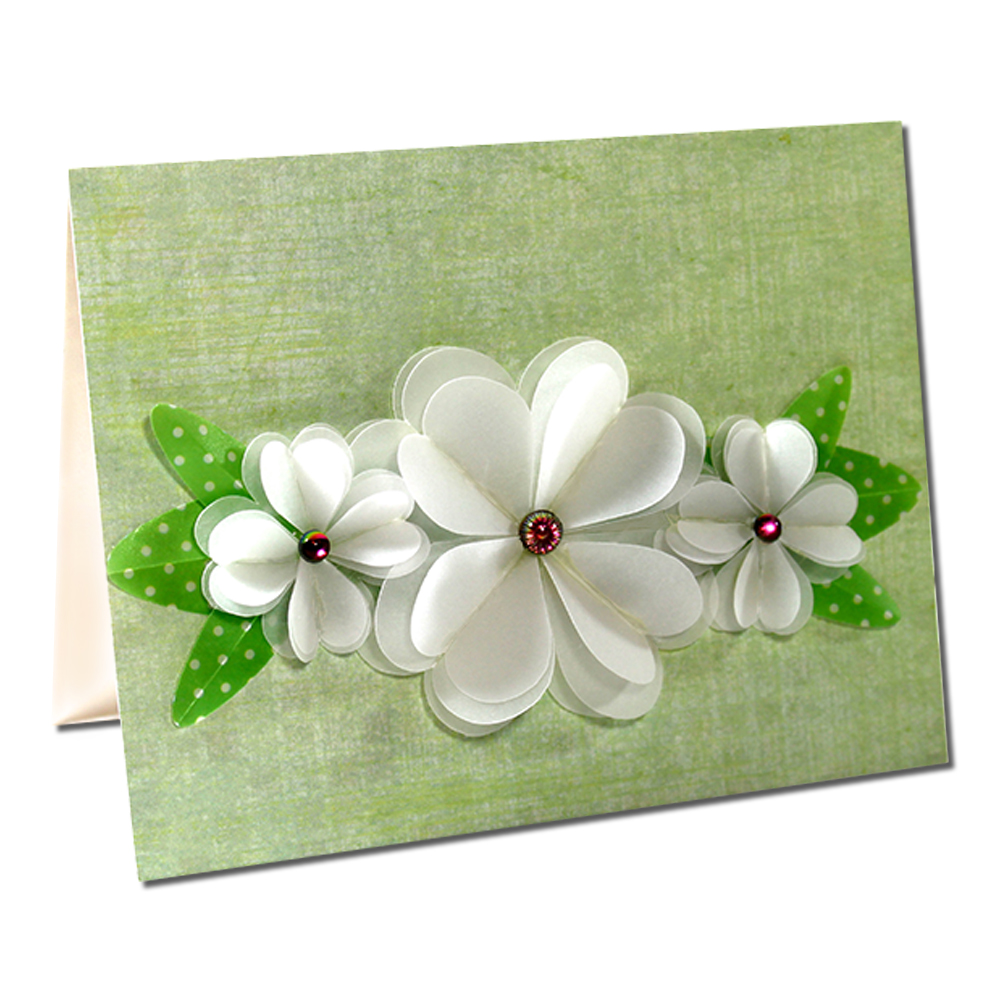 JMRush Designs: Flower Card