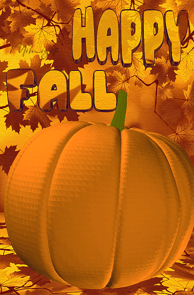 Mimi Gif: Happy Fall
