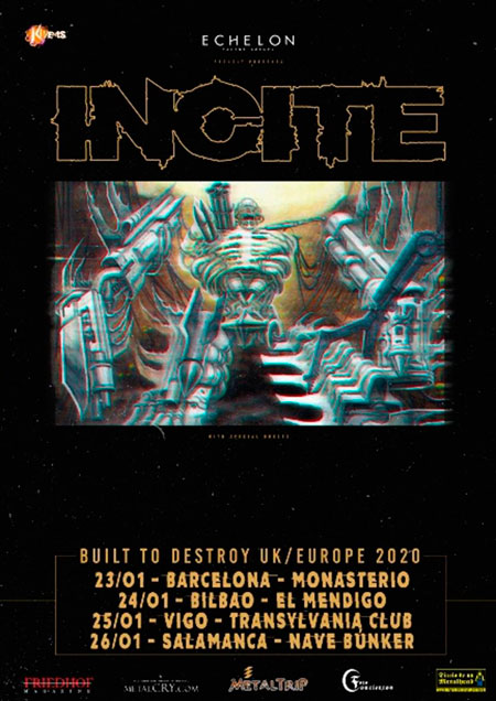 Diario de un Metalhead: INCITE, la banda de Richie Cavalera de gira por ...