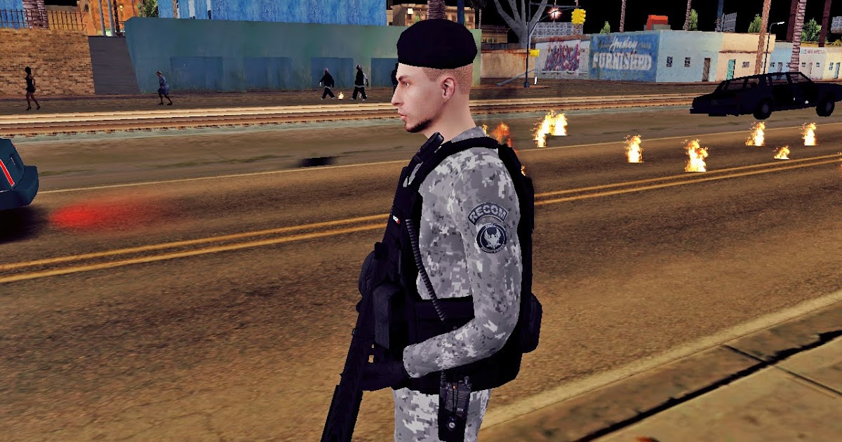 Equipe Tático PMBA: SKIN RECOM PMERJ 2020 EXCLUSIVA