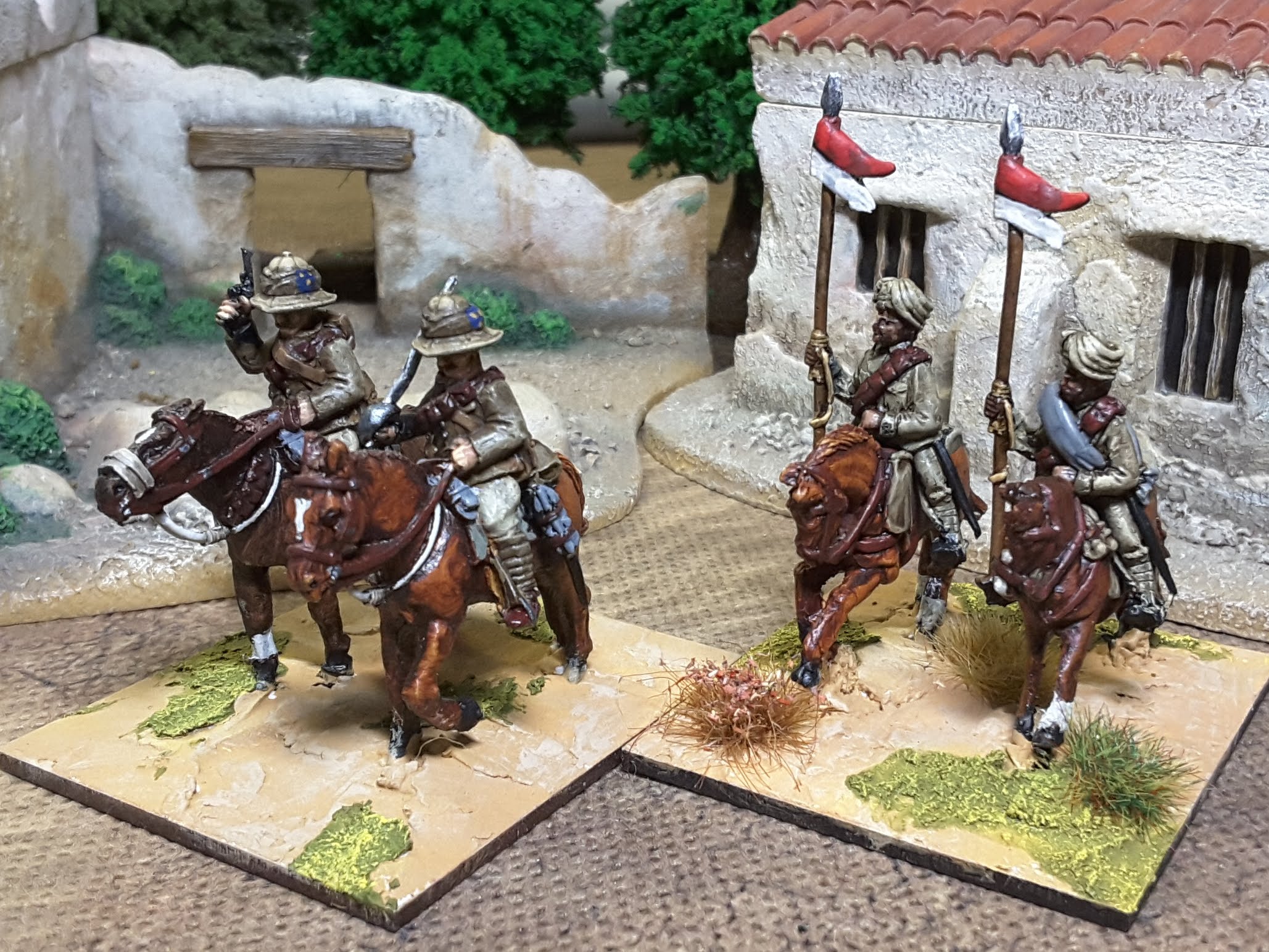 Yarkshire Gamer: 28mm WW1 Mesopotamia Cavalry - The Irregular Option
