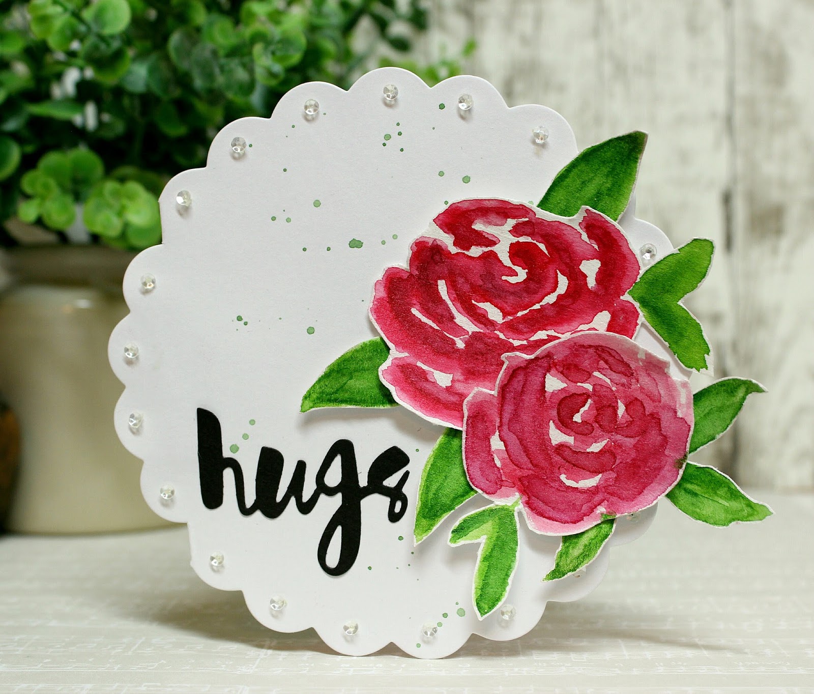 Scrap Savvy Creations: Hugs Card