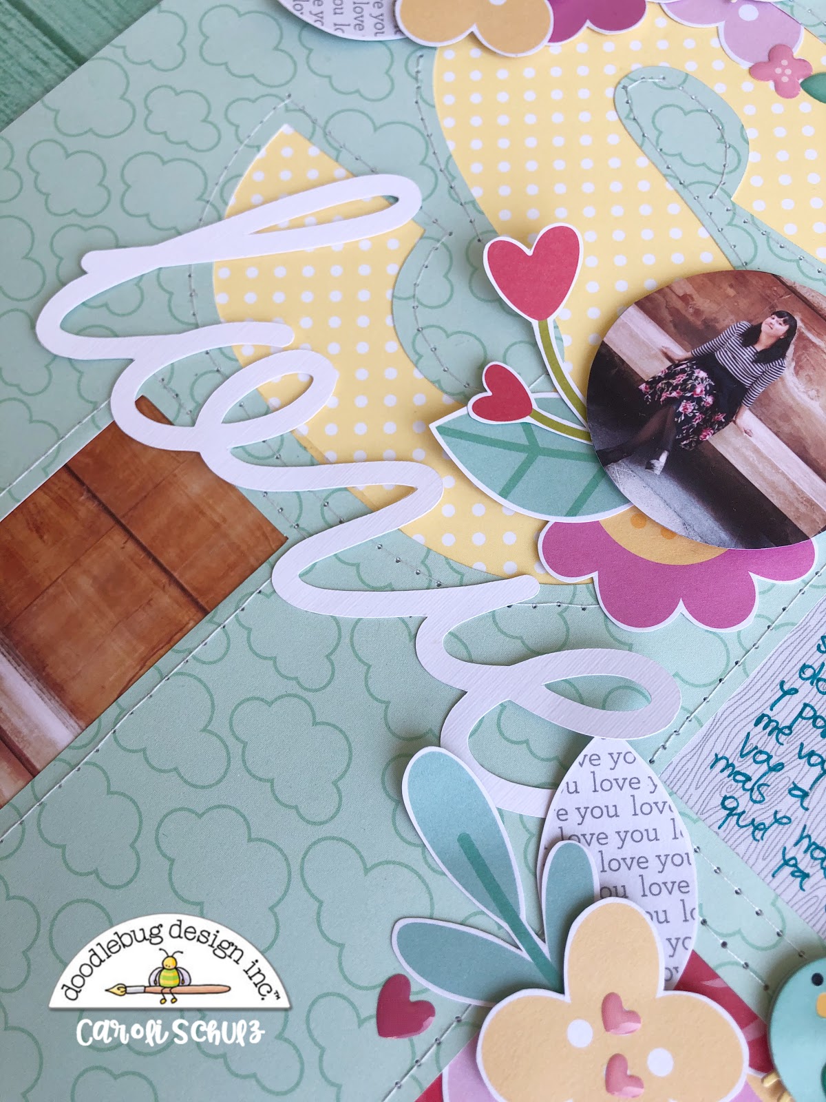 Doodlebug Design Inc Blog: LOVE NOTES Layout | with Caroli