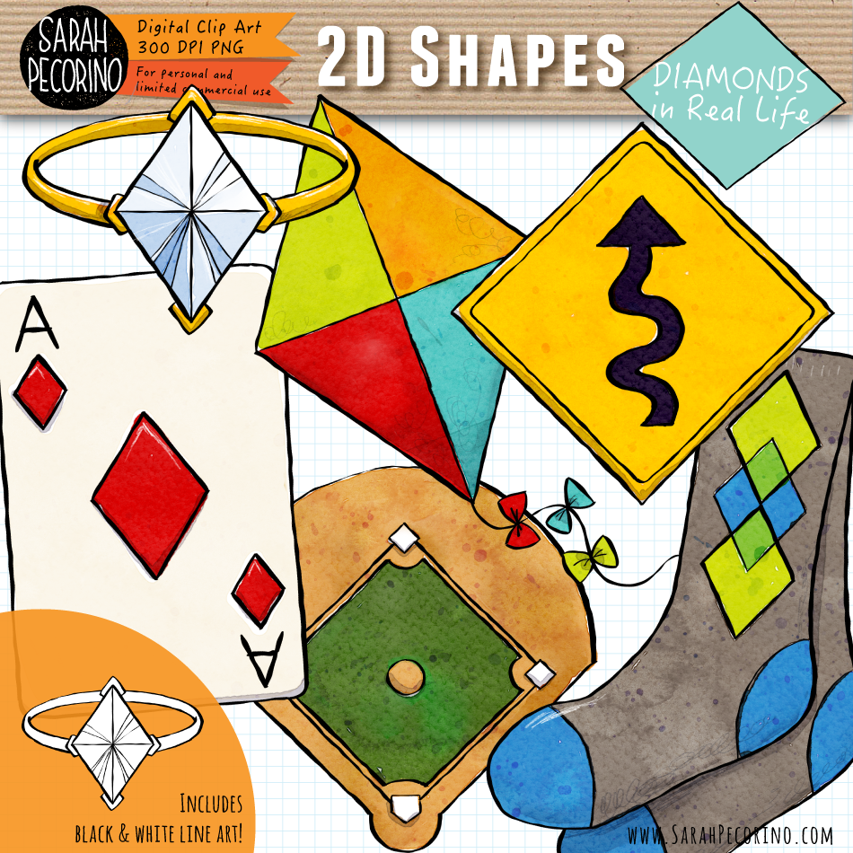 2d Shapes Clip Art