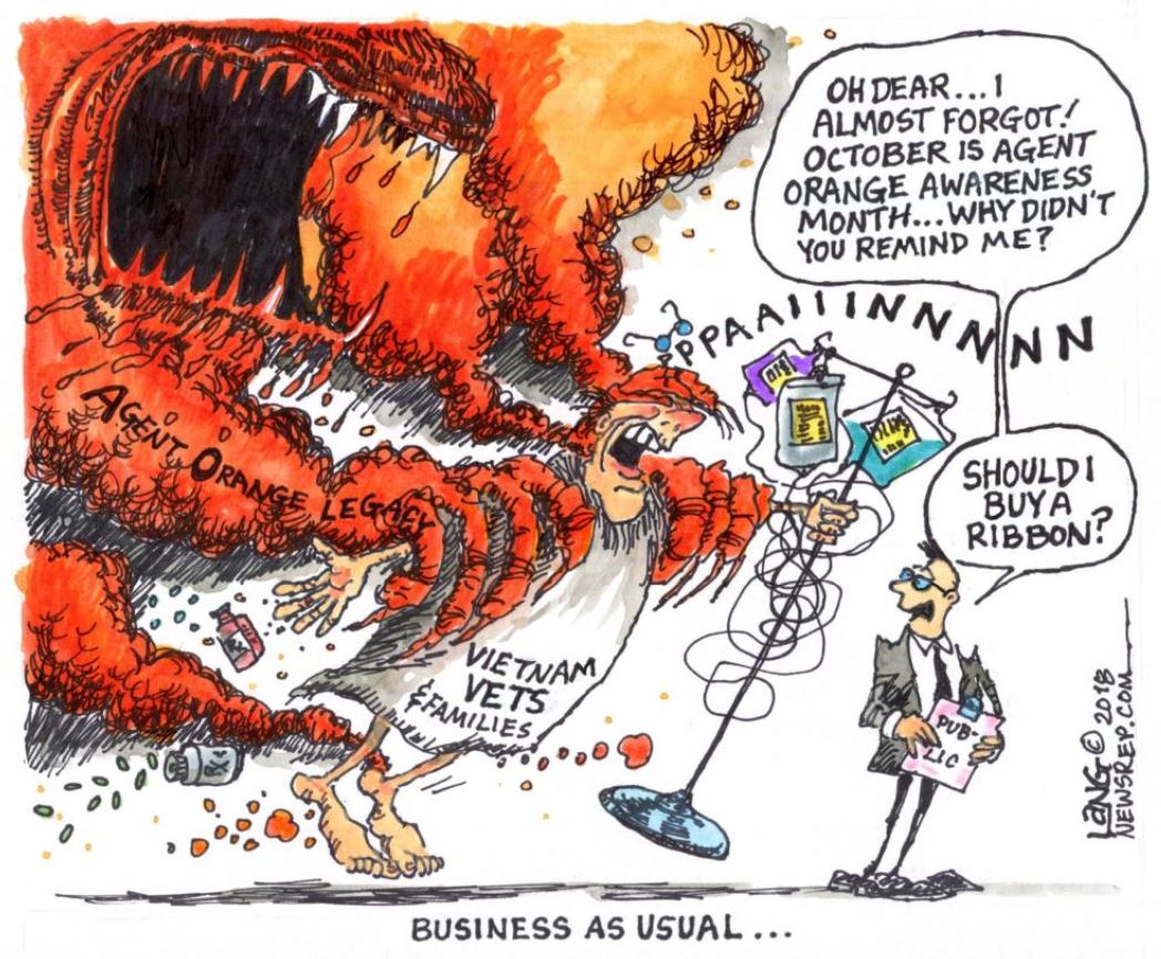 Agent Orange Zone: October is Agent Orange Awareness Month