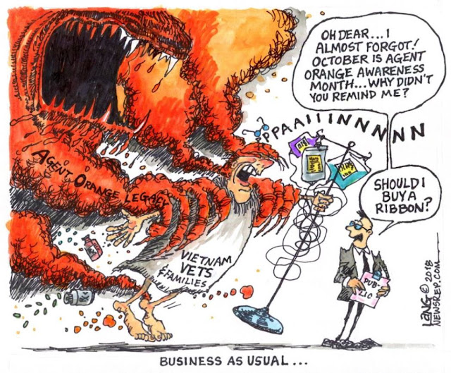 Agent Orange Zone: October is Agent Orange Awareness Month