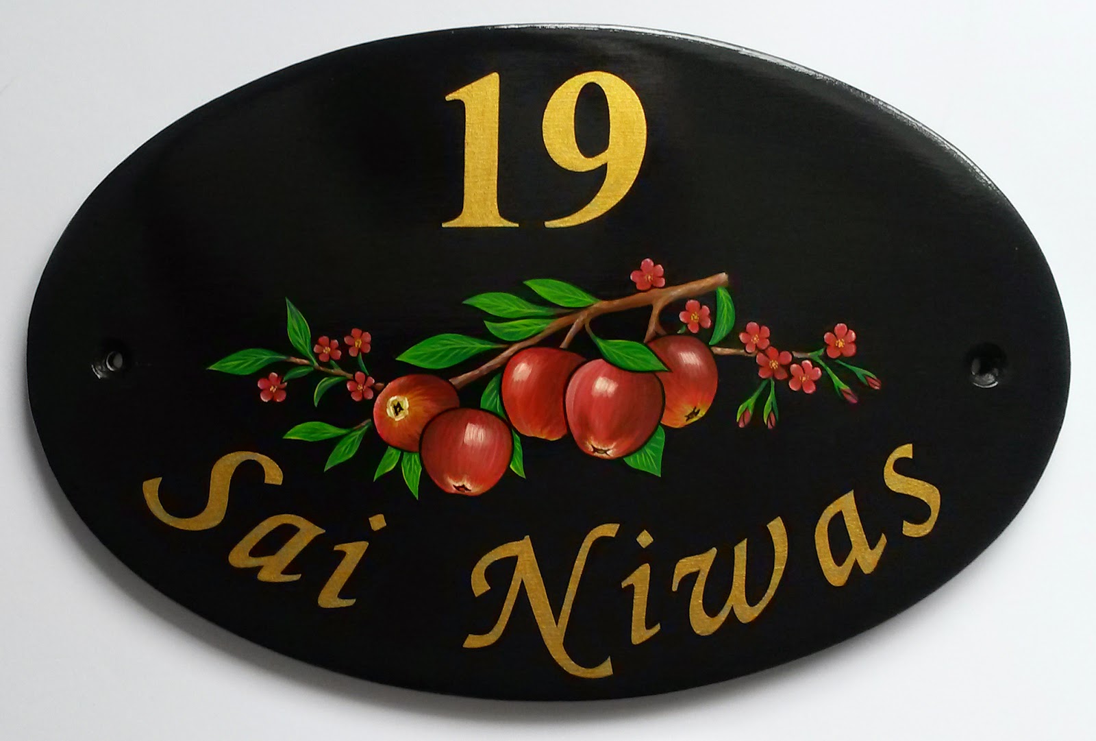 Hand Painted House Signs by Ceramic Art: House Signs, House Plaque ...
